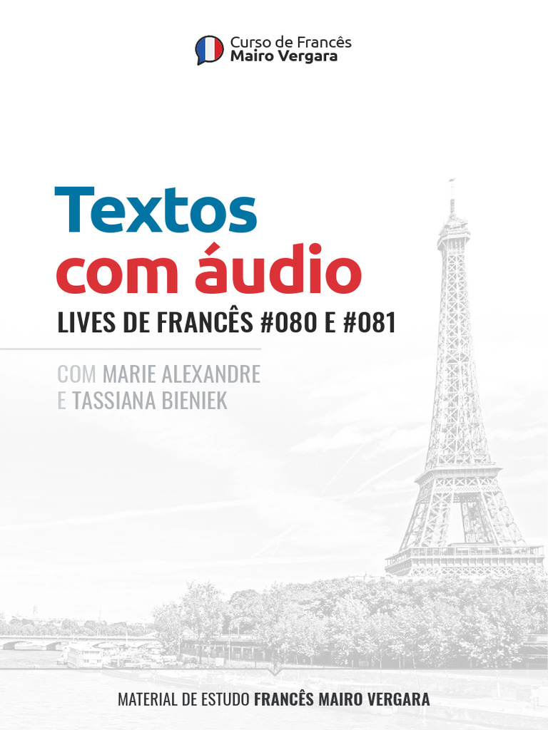 Live de Frances 080 e 081 PDF para Desktop | PDF | Pães | Produtos de padaria