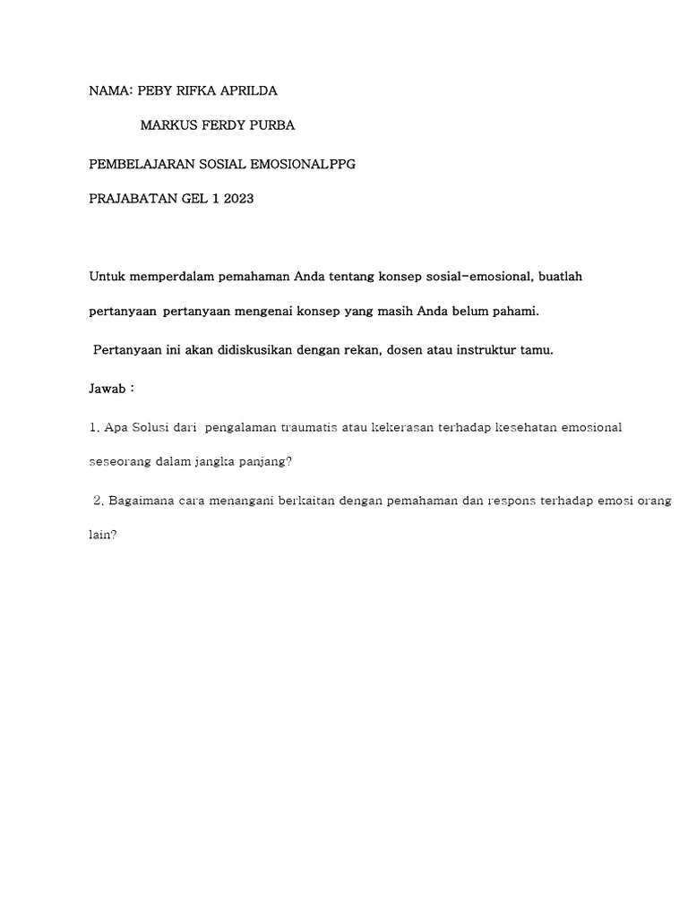 02.01.3 T2 6a Elaborasi Pemahaman | PDF