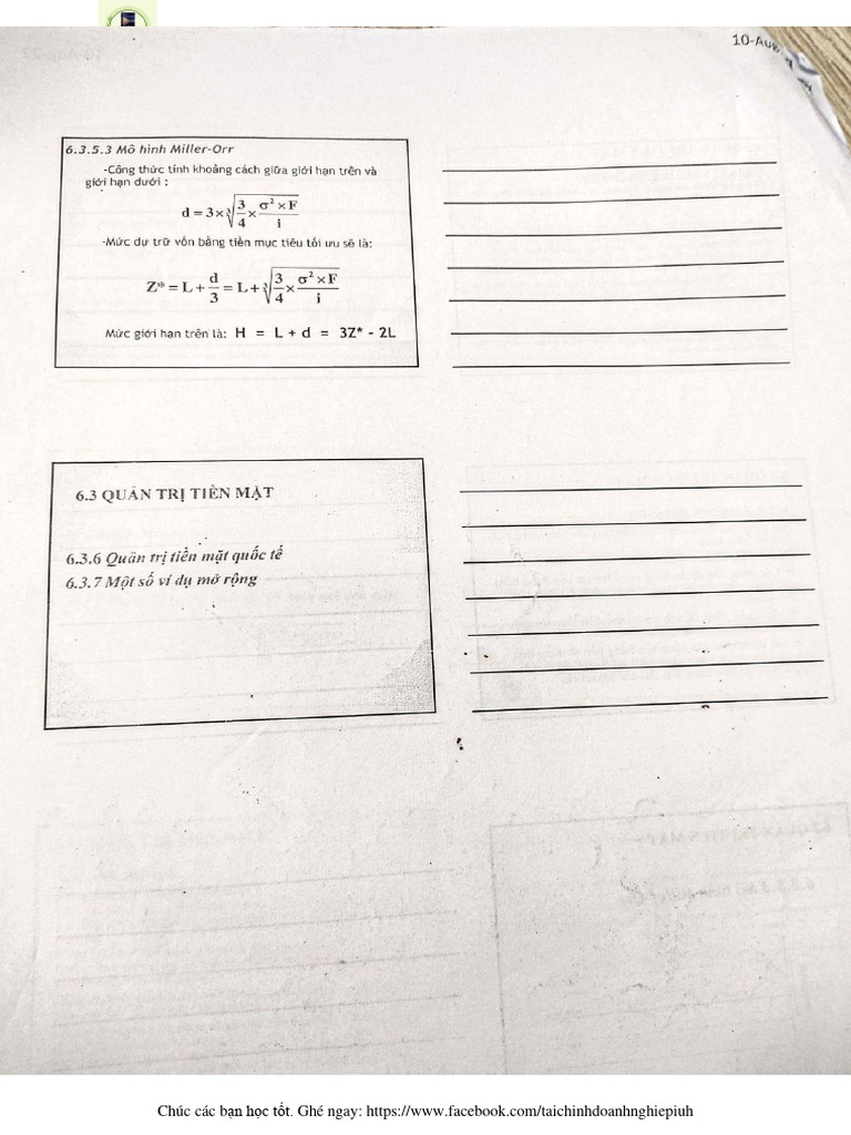 Slide SCAN Ghi Bài Đầy Đủ TCDN IUH- Mến Tặng Các Bạn | PDF
