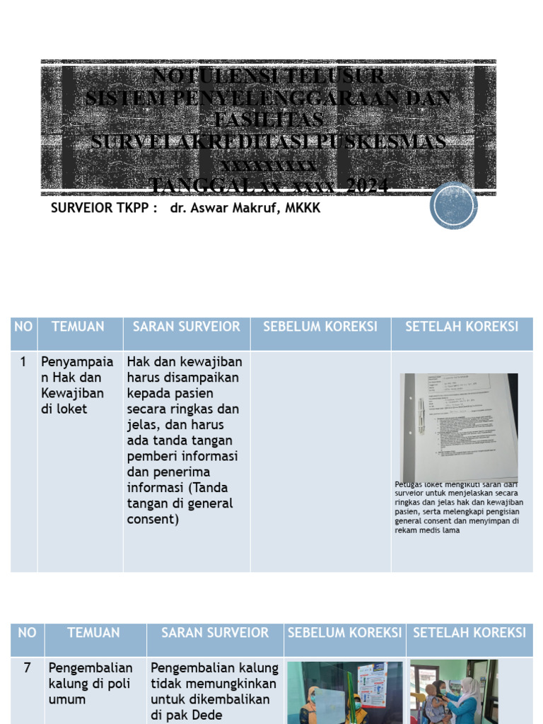 5.2. Contoh Notulensi Temuan Telusus Hari 2 & 3 | PDF