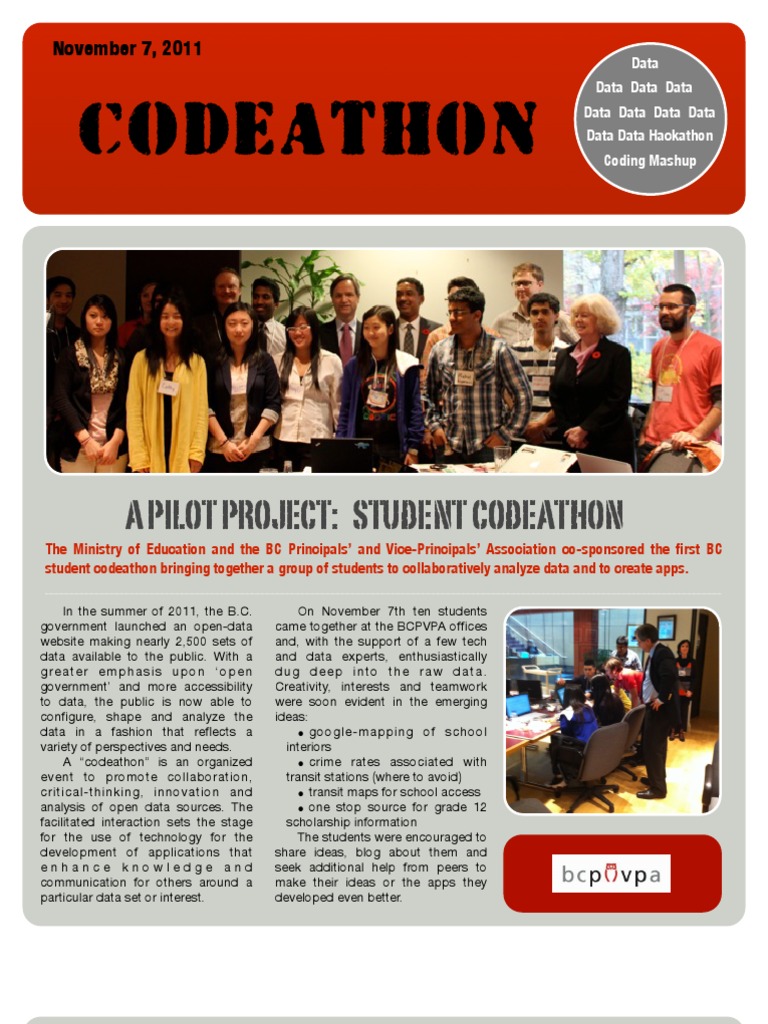 Codeathon | PDF | Data | Computing