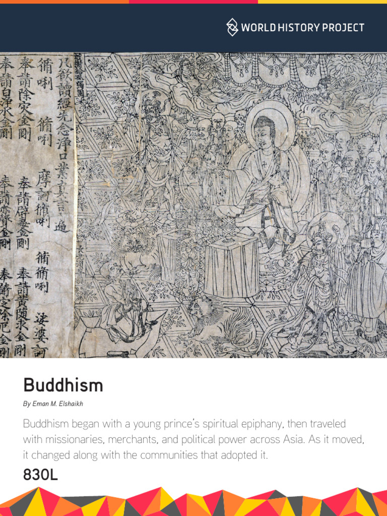 Origins and Teachings of Buddhism | PDF | Noble Eightfold Path | Four ...