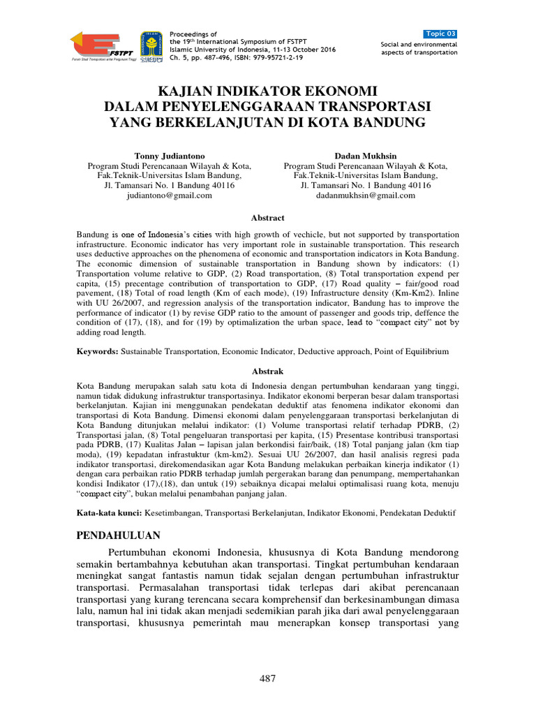 admin,+5-0487-0496+Tonny+Judiantono+et+al Transportasi Berkelanjutan | PDF