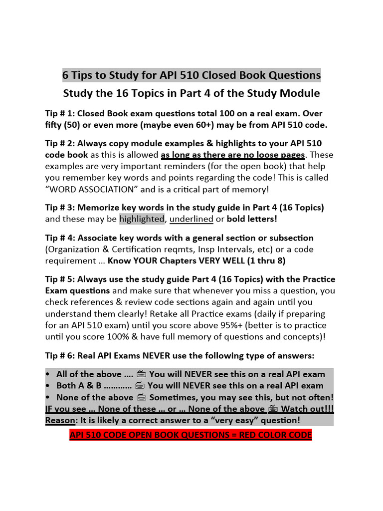 Api 510 Bits | PDF | Nondestructive Testing | Quality Assurance