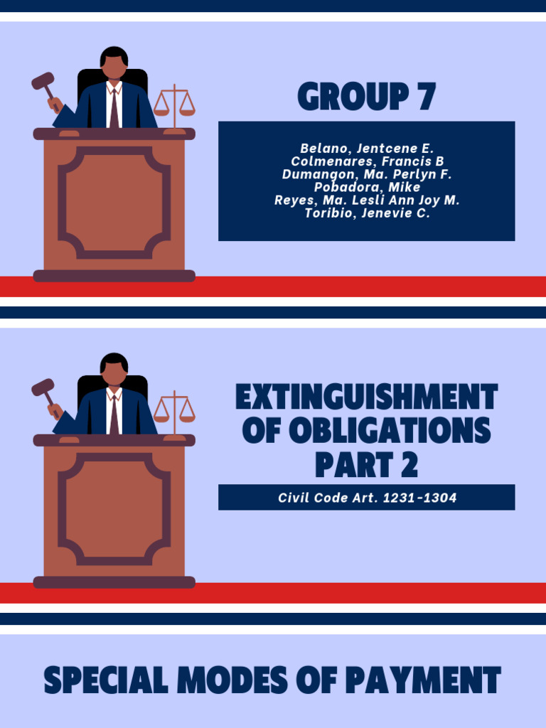 Extinguishment of Obligations Part 2 | PDF | Legal Tender | Guarantee