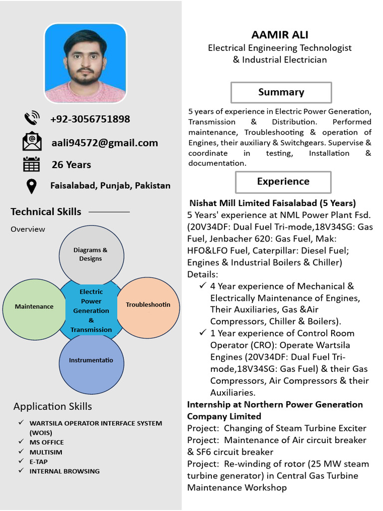New CV - 092120 | PDF | Gas Turbine | Engines
