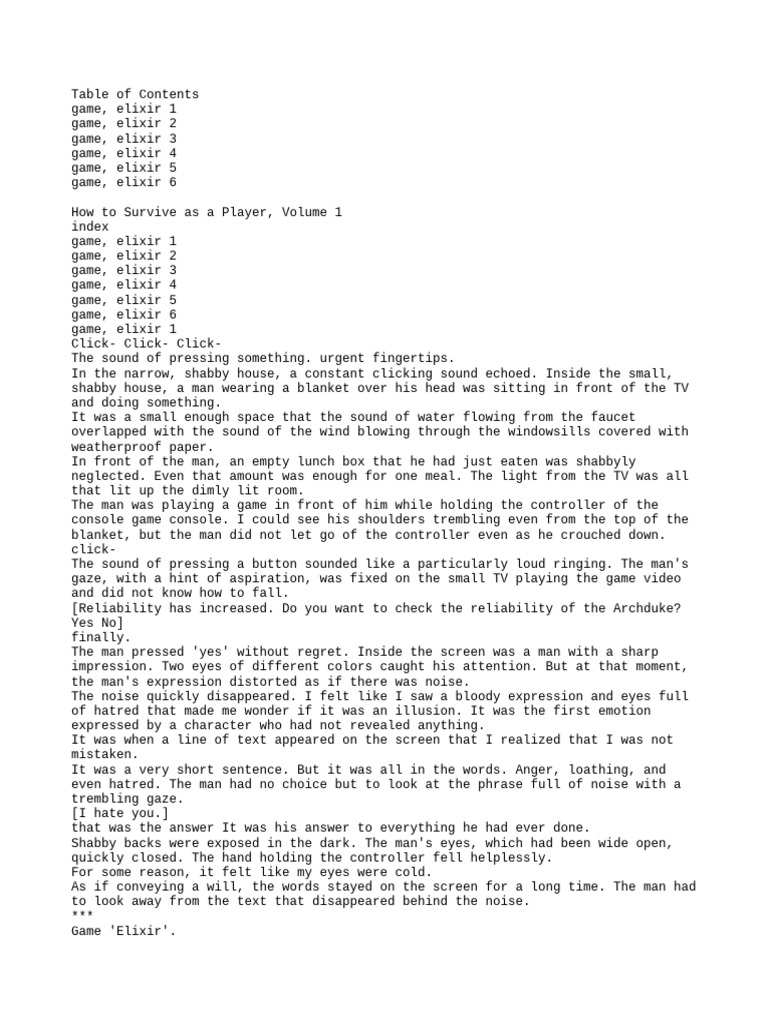How To Survive As A Player | PDF