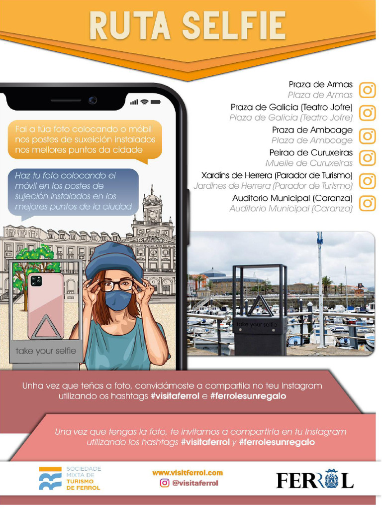 Ruta Selfie - Ferrol | PDF