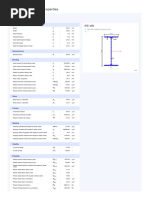 HEA 140 Beam Section Properties | PDF | Physical Quantities | Physical ...