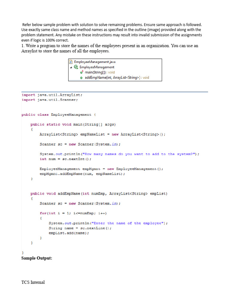 Employee Management Program Guide | PDF | Computers