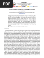Data Sheet BISALLOY 500-STEEL | PDF | Steel | Wear