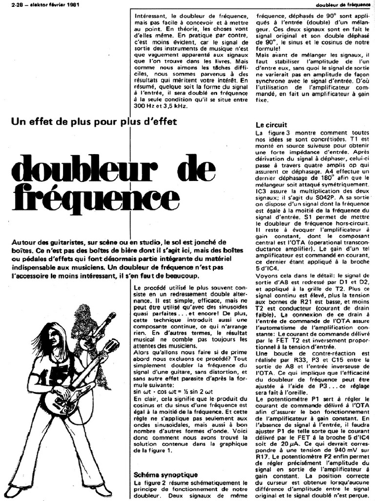 Doubleur 1980 | PDF