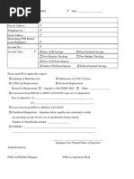 Cardholder Request Form | PDF | Credit Card | Debit Card