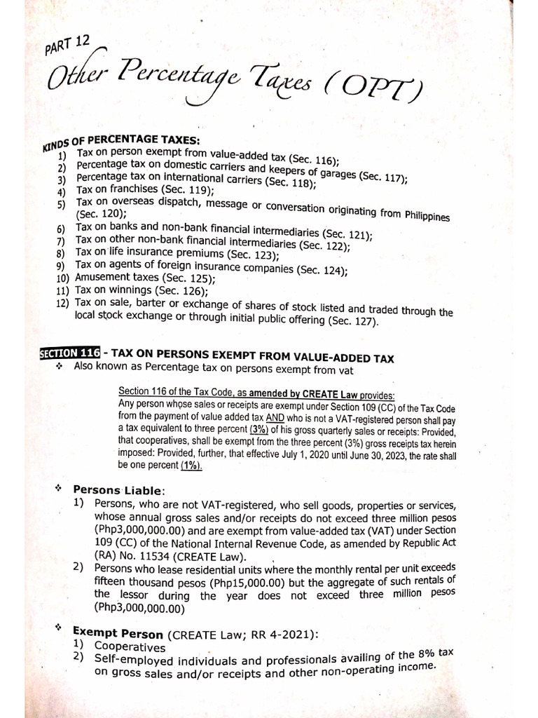 OPT Tabag 2021 Edition | PDF