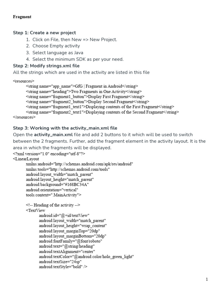 Modul Pembelajaran Android Studio | PDF | Android (Operating System) | Mobile Computers