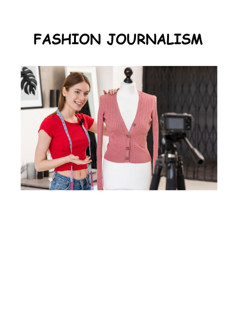 fashion journalism | PDF | Fashion | Journalism