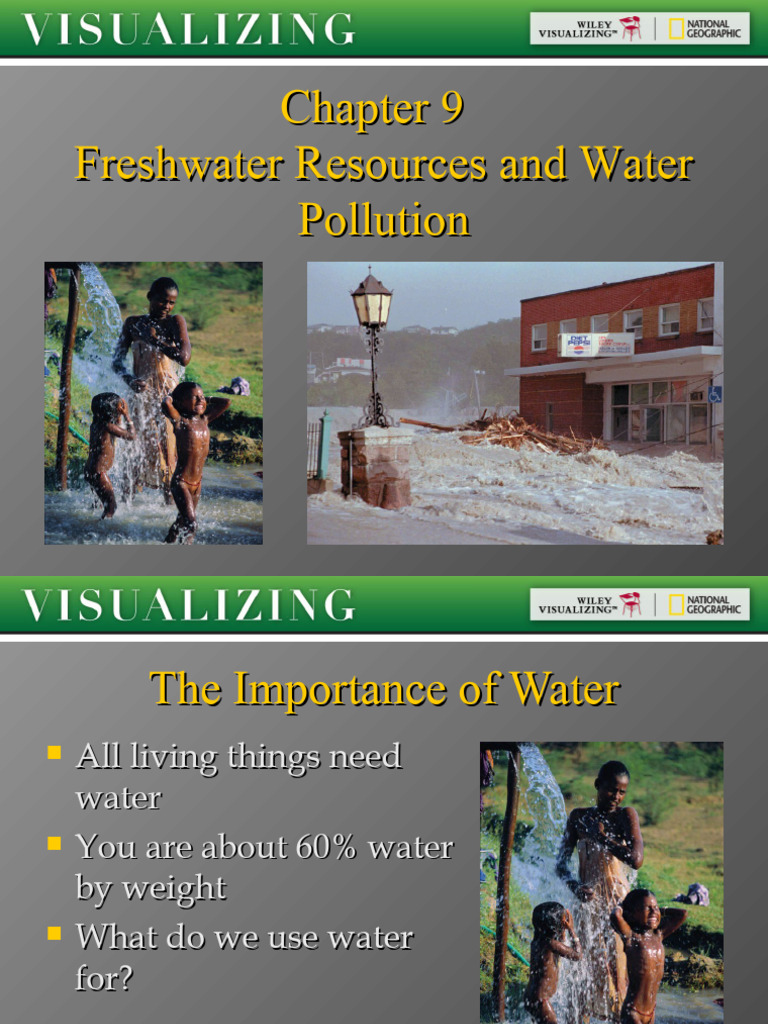 ENV1 Chapter 10 Freshwater Resources and Water Pollution | PDF | Water ...