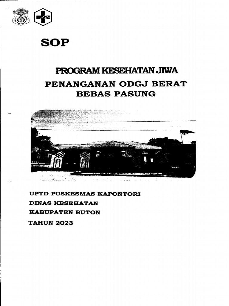 SOP PENANGANAN ODGJ BERAT | PDF