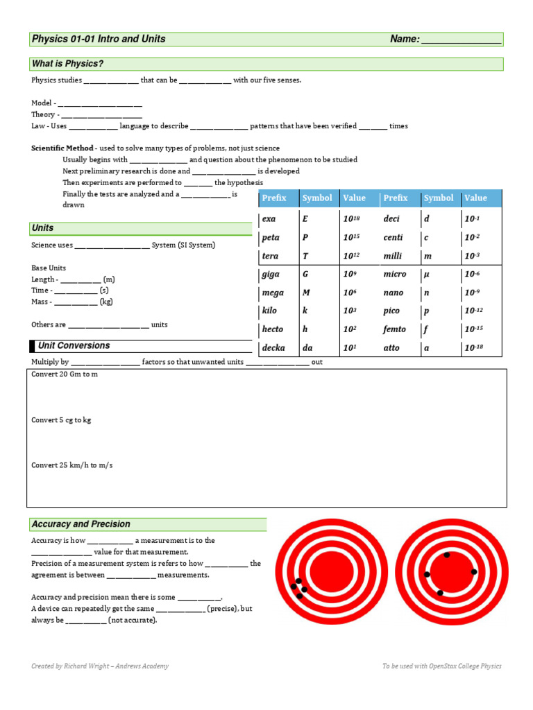 Physics Unit 01 Notes | PDF | Acceleration | Euclidean Vector