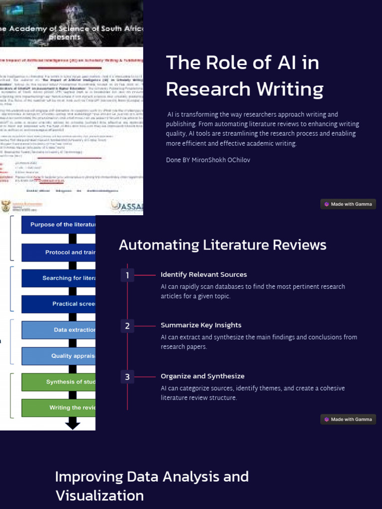 The Role of AI in Research Writing | PDF | Artificial Intelligence ...