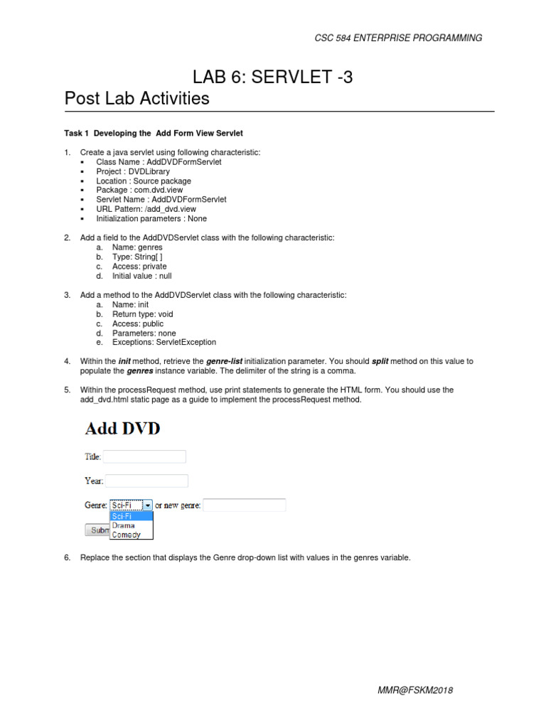 Lab 6 Pdf Method Computer Programming Parameter Computer Programming