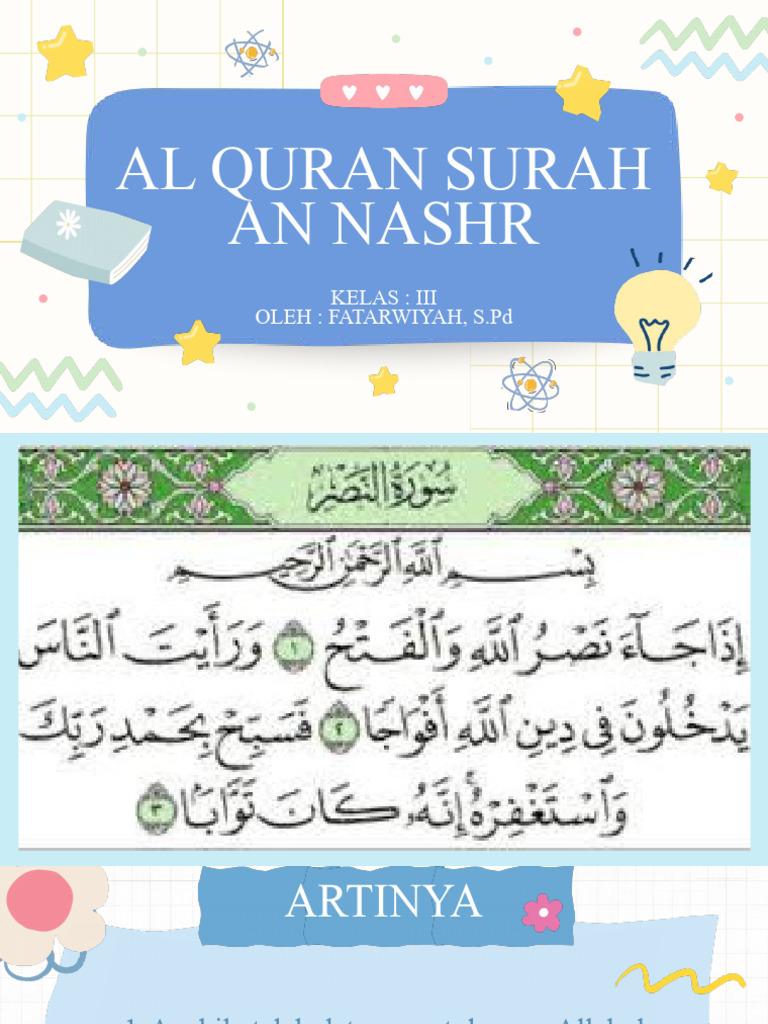 Surah An Nashr | PDF