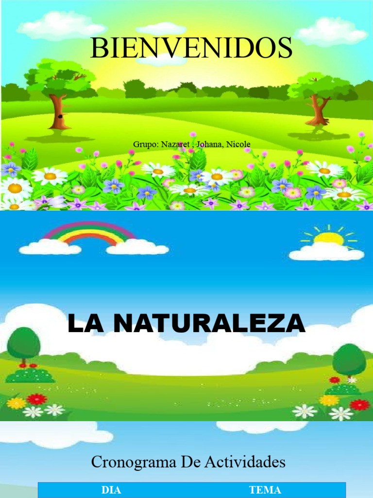 Proyecto La Naturaleza | PDF