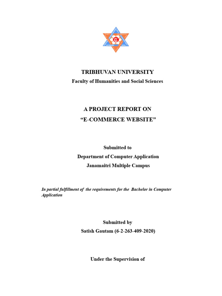 MIS Project Report | Download Free PDF | Use Case | Databases