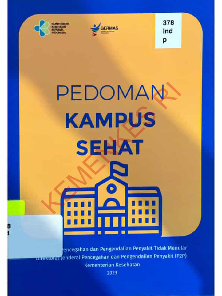 Pedoman Kampus Sehat | PDF