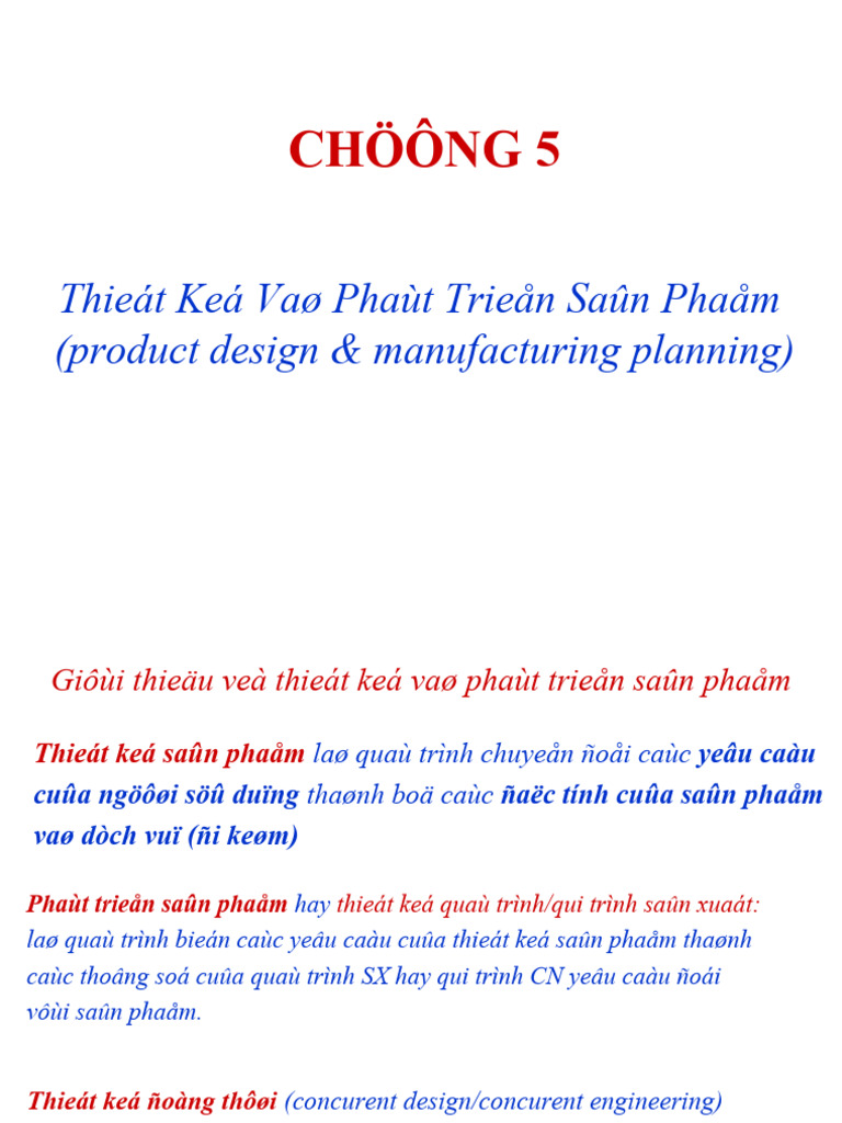 Chuong 5 - New product development process | PDF