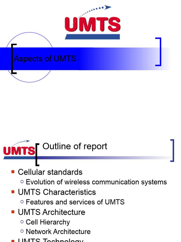Umts | PDF | 3 G | General Packet Radio Service