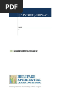 AYJR 2025 (January) – Morning Shift - MathonGo | PDF | Capacitor | Gases