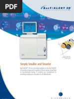 Bact Alert 3d Brochure | PDF | Medical Specialties | Microbiology