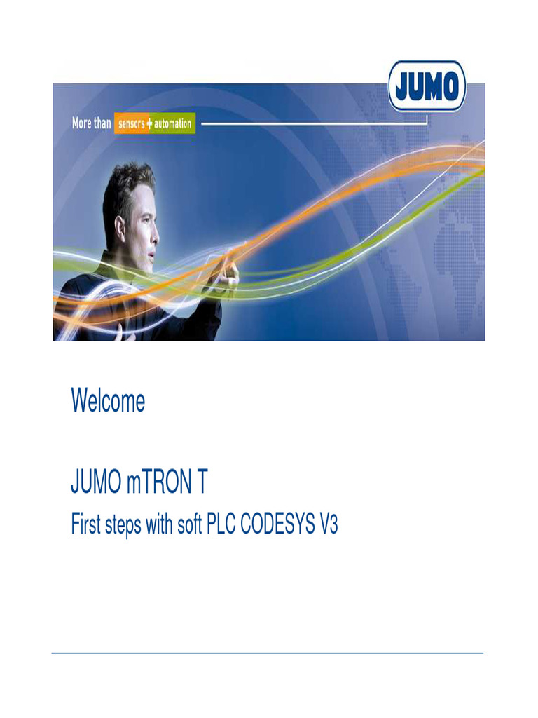 JUMO mTRON T First Steps With Soft PLC CODESYS V3 1 | PDF | Programmable Logic Controller ...