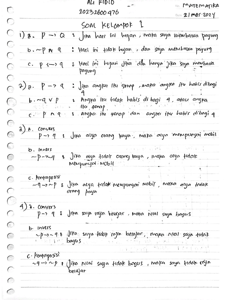 Ali Ridlo - 20232600476 | PDF