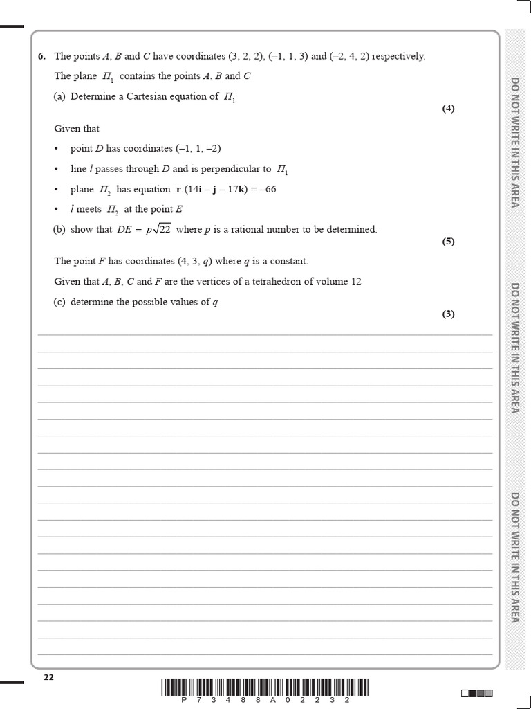 WFM03_01 IAL Further Pure Mathematics FP3 January 2024 第 12-13 页 | PDF ...