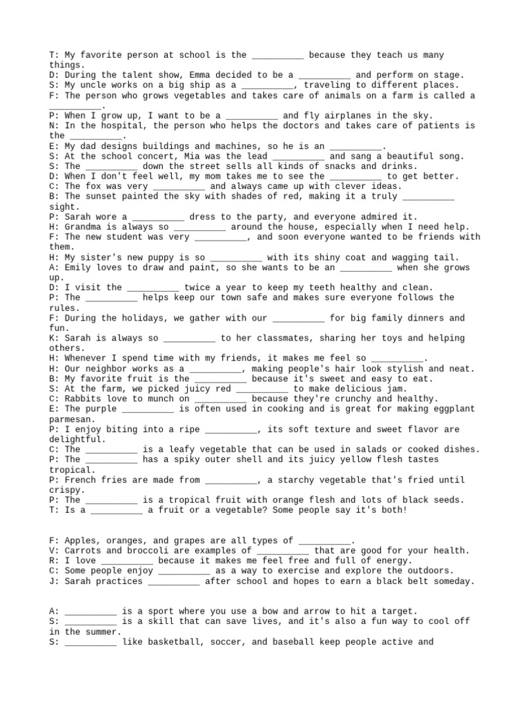 Grade 3 Eng WB | PDF | Fruit | Foods