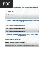 LTO Driver's License Exam Reviewer 2025 | PDF | Driver's License | Land ...