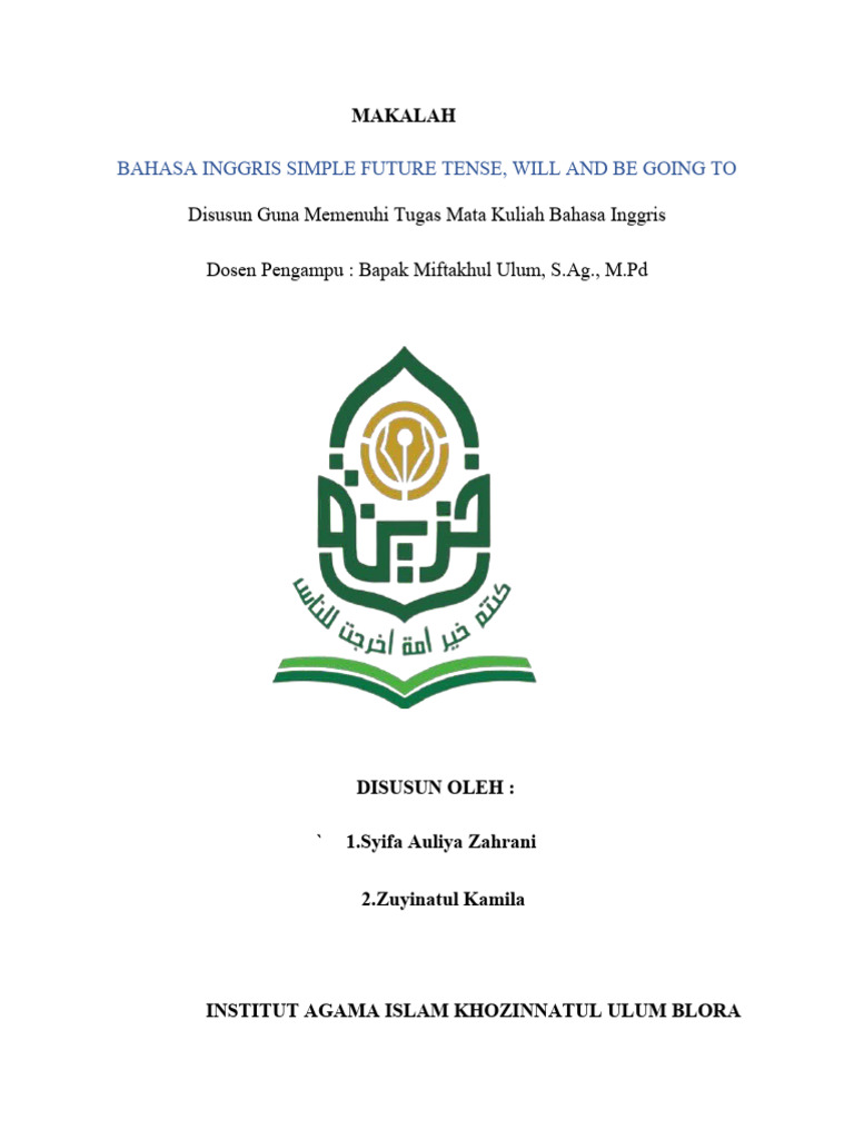 Makalah Bahasa Inggris 2024 | PDF