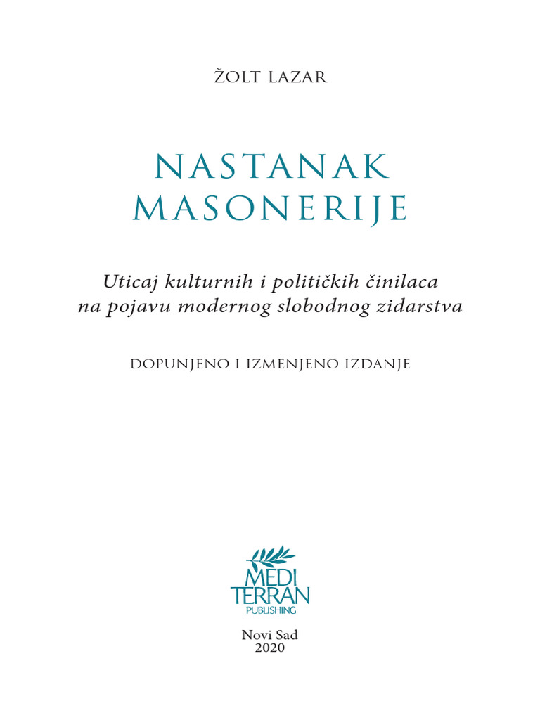 Nastanak Masonerije2 | PDF