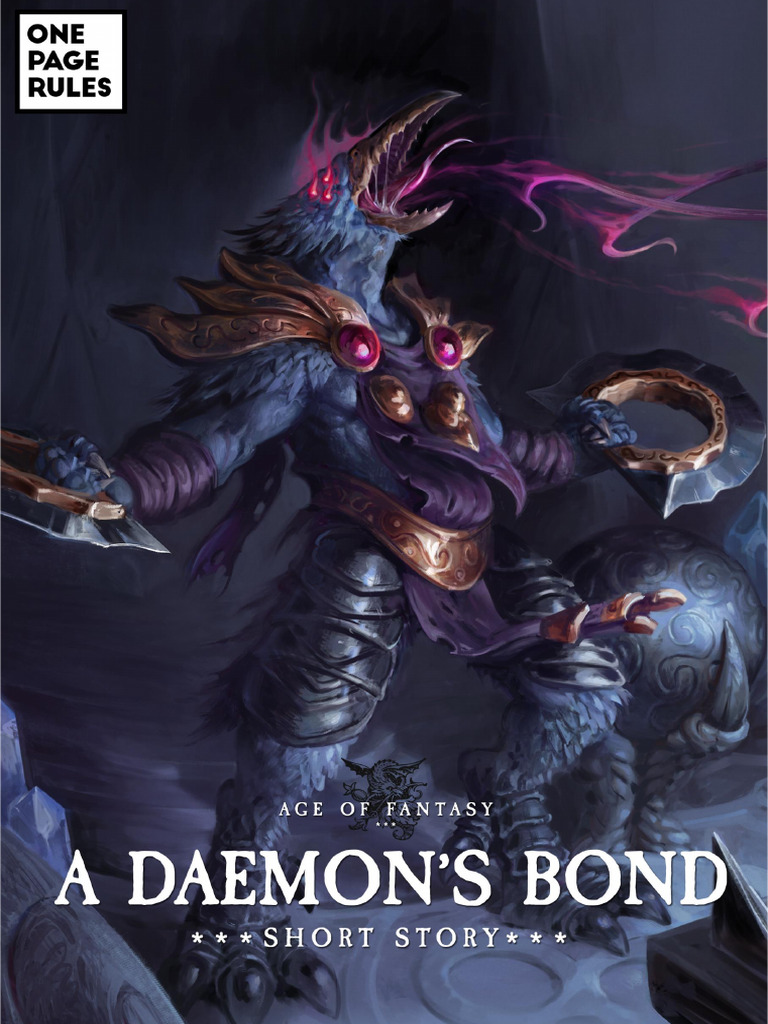 AoF - A Daemons Bond (Story+Mission) | PDF | Young Adult