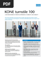 Full Height Turnstile Installation Guide | PDF | Access Control | Menu ...