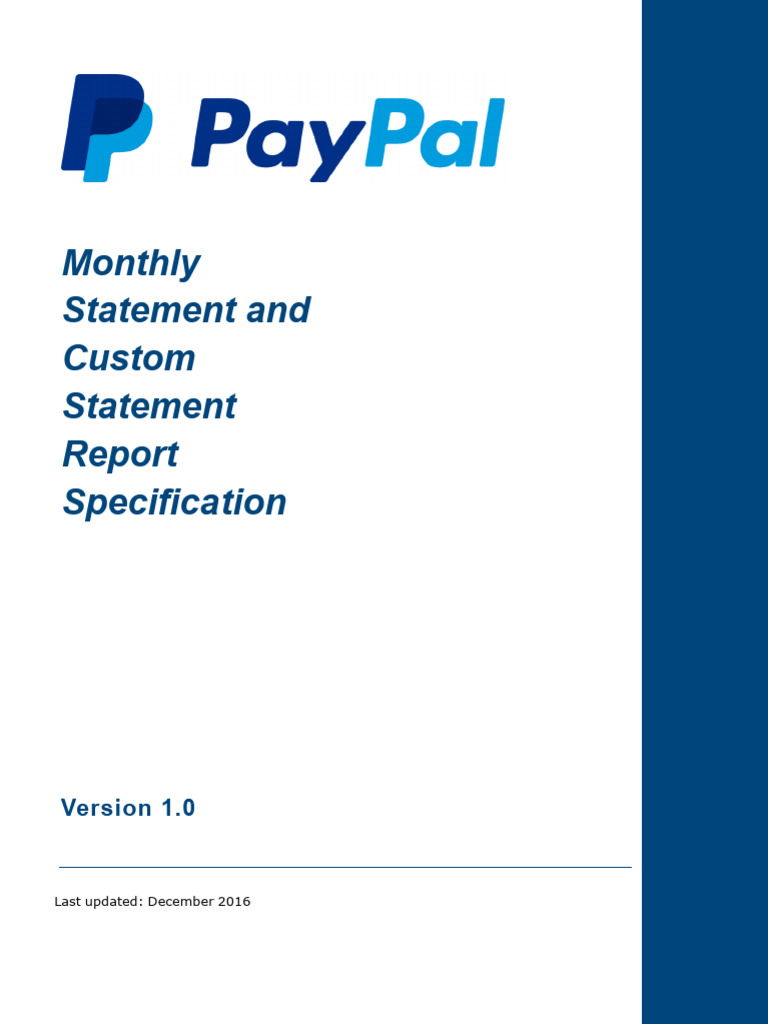 Monthly and Custom Statement Report Guide | PDF | Credit Card | Comma ...