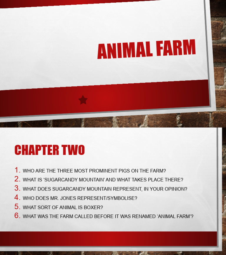 Animal Farm Questions | PDF | Sports & Recreation