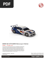 Papercraft Template for Toyota Supra MK4 | PDF