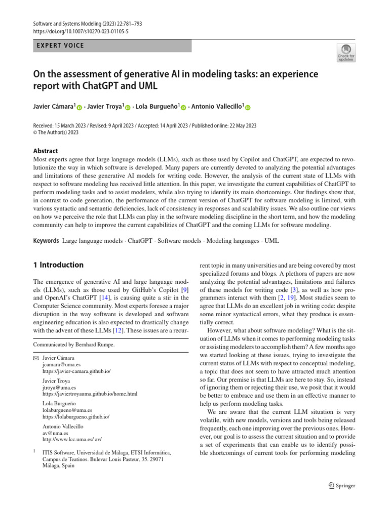s10270 023 01105 5 - Newe | PDF | Abstraction (Computer Science) | Class (Computer Programming)