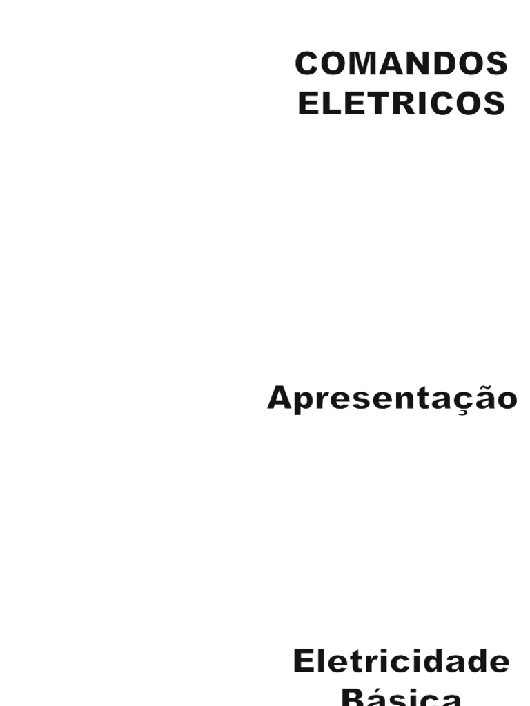 Eletrica Basica Pdf Resistência Elétrica E Condutividade Eletricidade