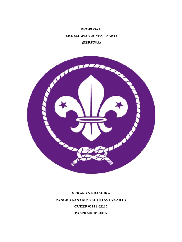 Perjusa Pramuka SMPN 55 Jakarta | PDF | Perjalanan