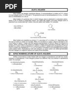 Preparation of Alkyl Halides | PDF | Alkene | Alkane