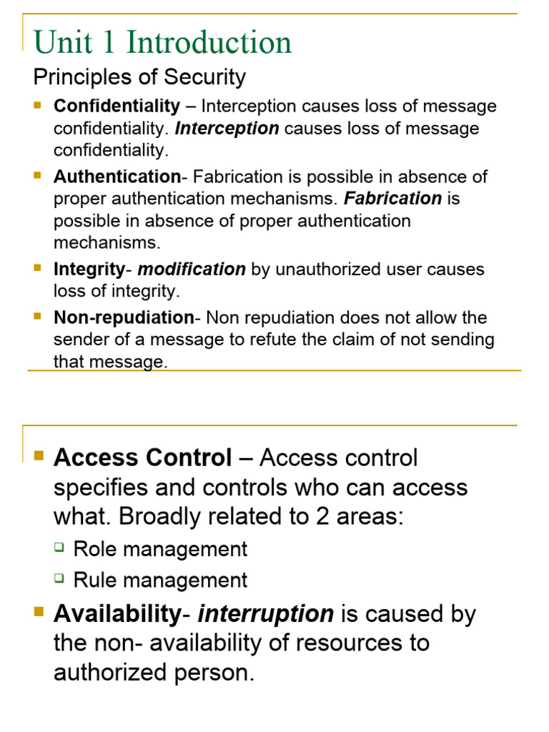 Unit 1 Introduction1 | PDF | Cryptography | Http Cookie